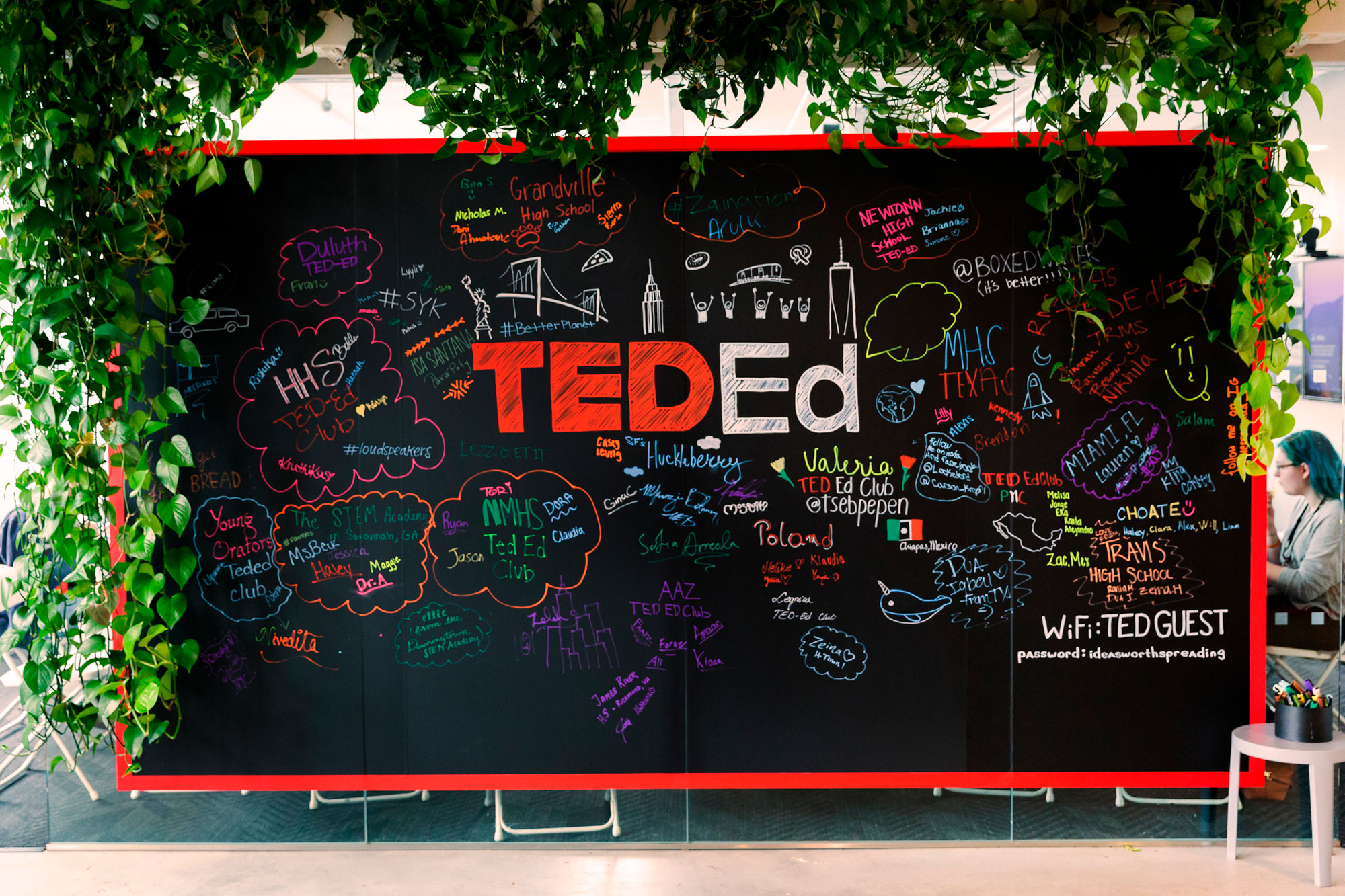Sharing ideas with students at TED Ed Weekend — Angélica Dass